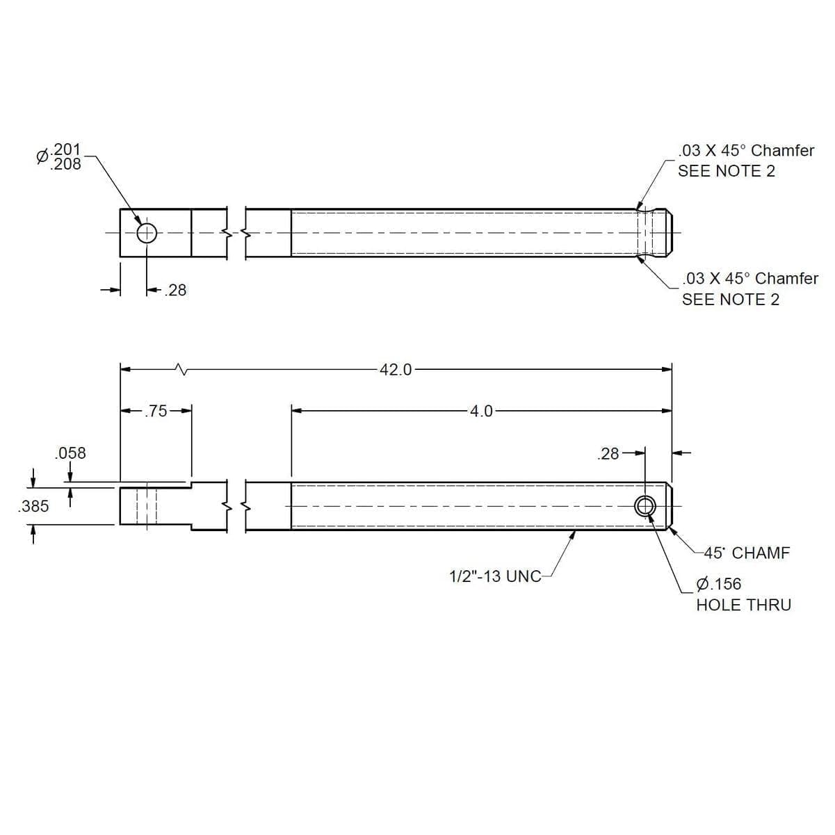 DOOR CHAIN ROD | Peelle