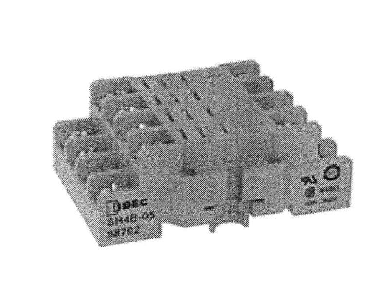 4 POLE RELAY SOCKET ‹ Freight Elevator Parts | Peelle