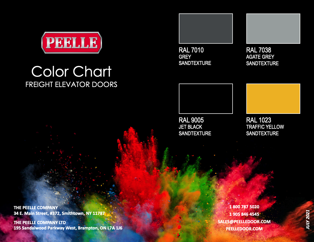 freight-color-chart | Peelle
